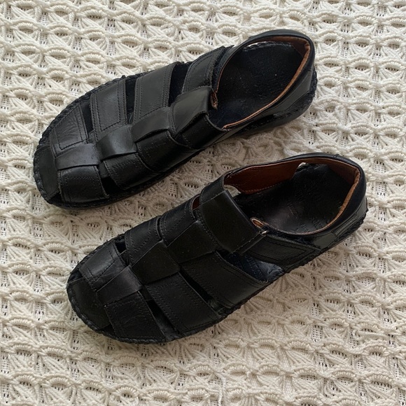 PIKOLINOS | Shoes | Pikolinos Black Leather Sandals | Poshmark